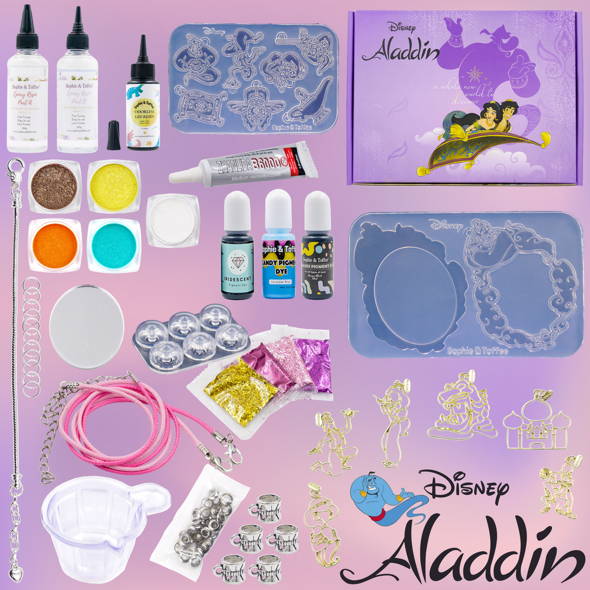 Aladdin Box Resin Tutorials – Sophie & Toffee
