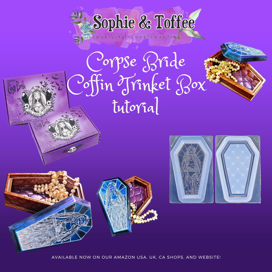 Corpse Bride Coffin Trinket Box Tutorial – Sophie & Toffee