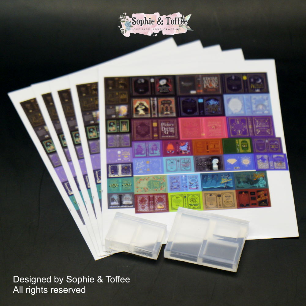 Miniature Library Elves Exclusive | Charm Silicone Mold | Mini Icons ...