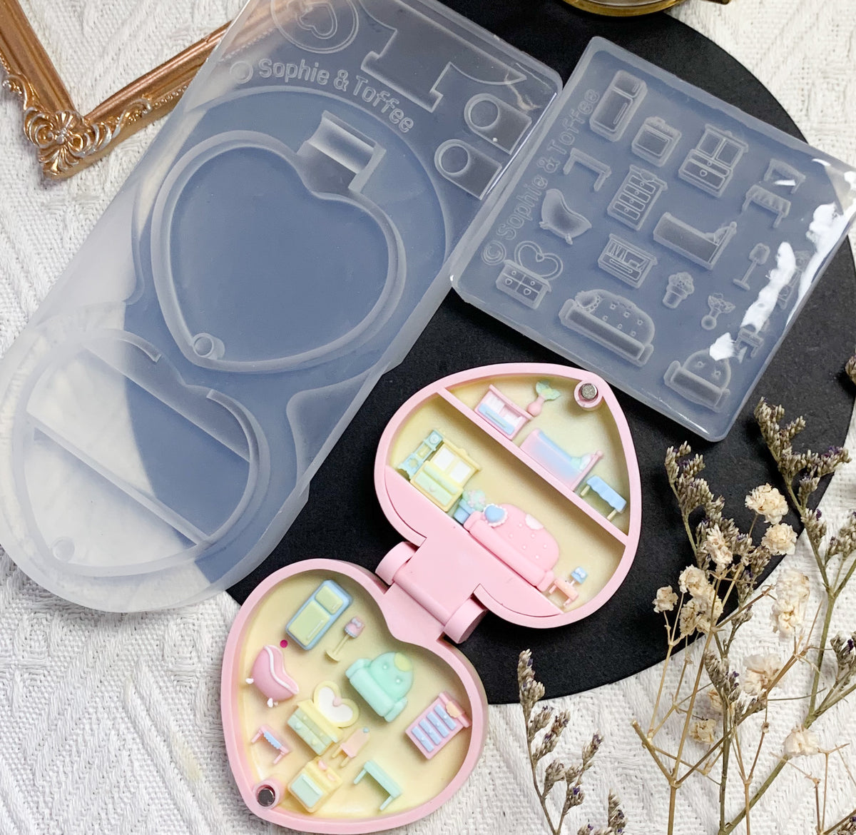 Pocket Doll House Elves Exclusive | Charm Silicone Mold | Mini Icons ...