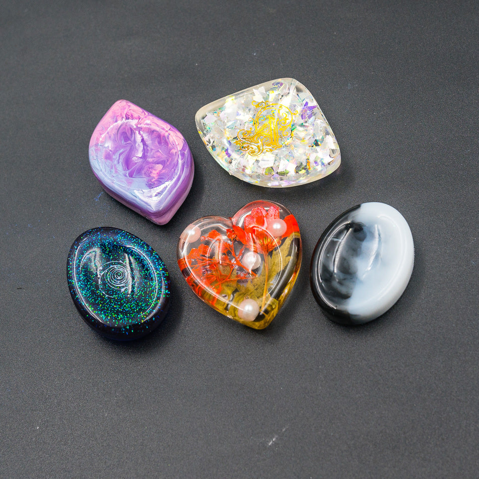 Worry Stones Silicone Mold (Exclusive) - 5 Cavity | Worry Stones ...