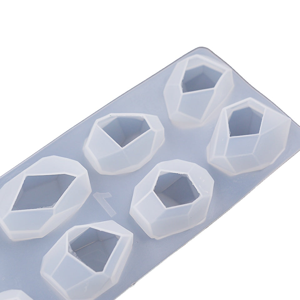 Stones Silicone Mold (8 Cavity) | 3D Stone Silicone Mold Assortment (8 ...