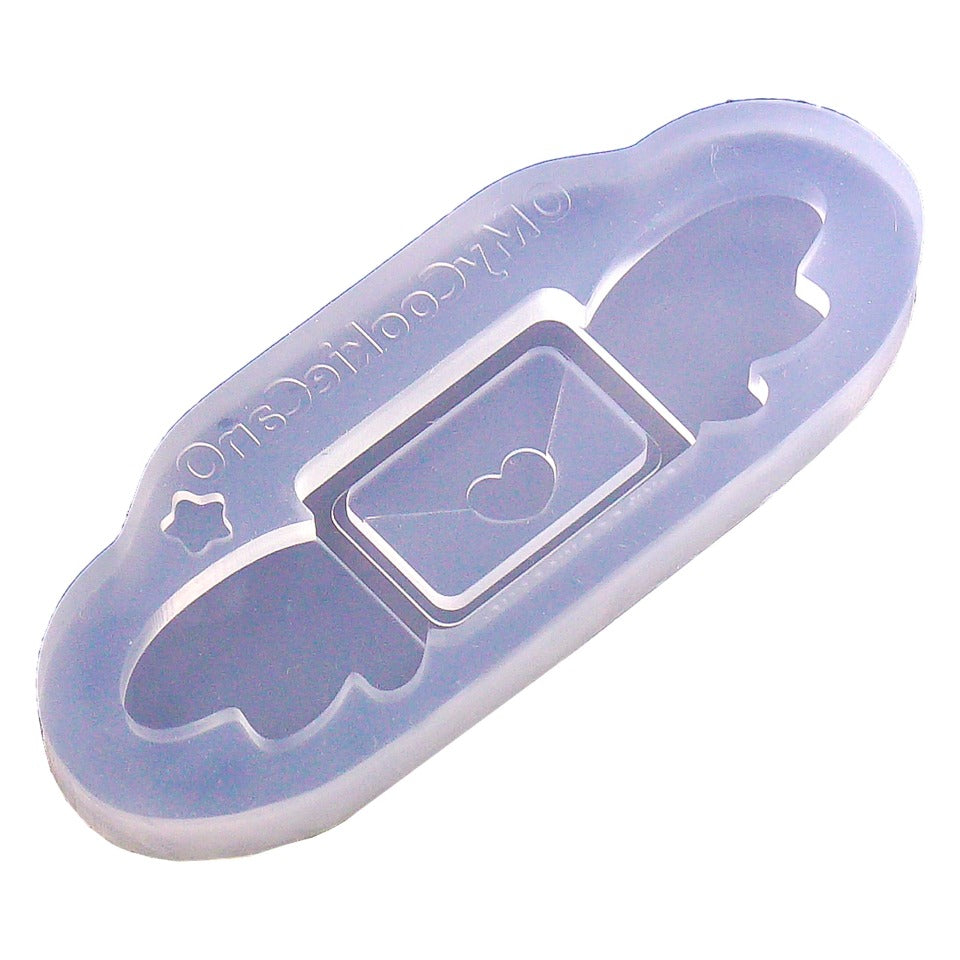 Flying Envelope Silicone Mold | Love Mould | Love Decoden | Clear Resin ...