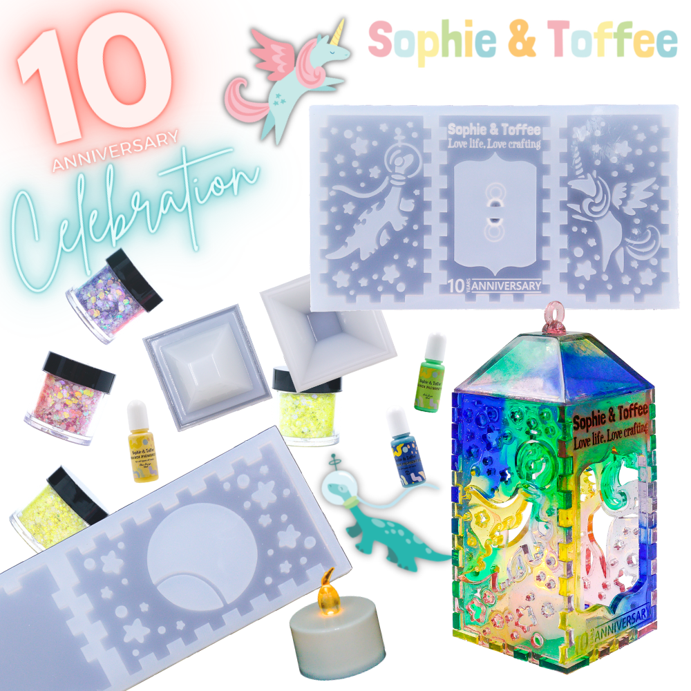 10 Years Anniversary October Elves Box | Resin Craft Box | Resin Craft ...